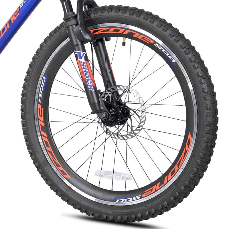 24" Ozone 500 Fragment Blue, Replacement Front Wheel