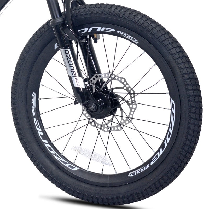20" Ozone 500 Fragment Black, Replacement Front Wheel