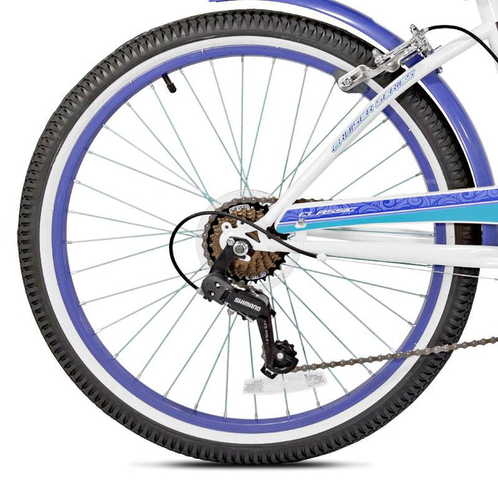 24" Kent Bayside Cruiser (Purple), Replacement Rear Wheel